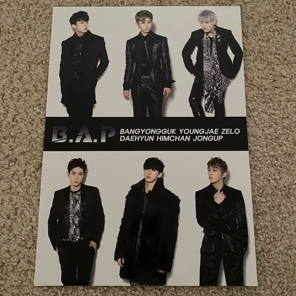 Other | Bap Kpop Poster | Poshmark